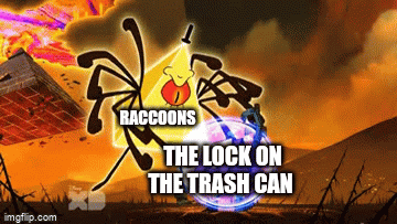 Give it a rest trash pandas!!!! - Imgflip