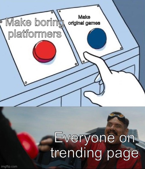 Sonic Button Decision - Imgflip