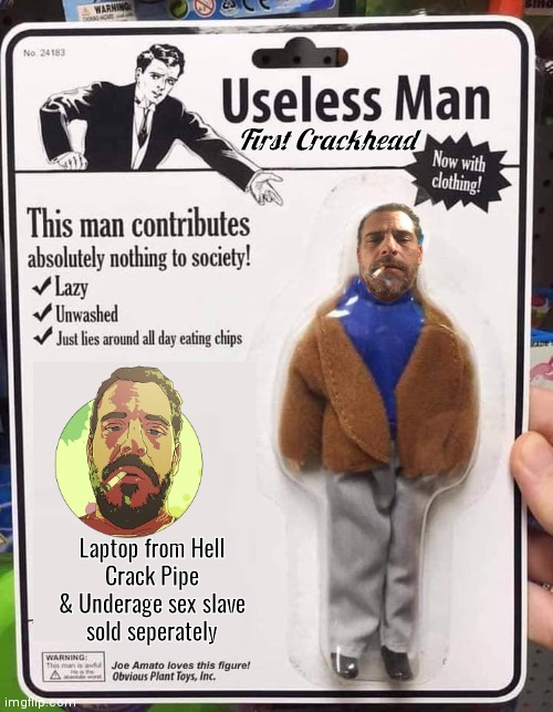 Hunter Biden action figure - Imgflip