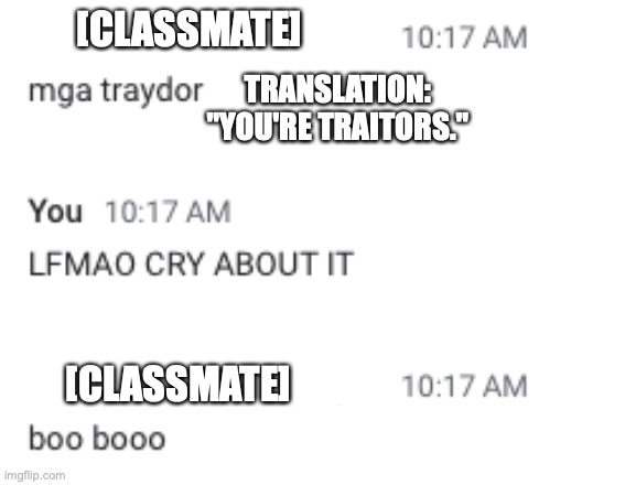 Mga Traydor Memes May Diyos Naman | The Society Of Honor By Joe