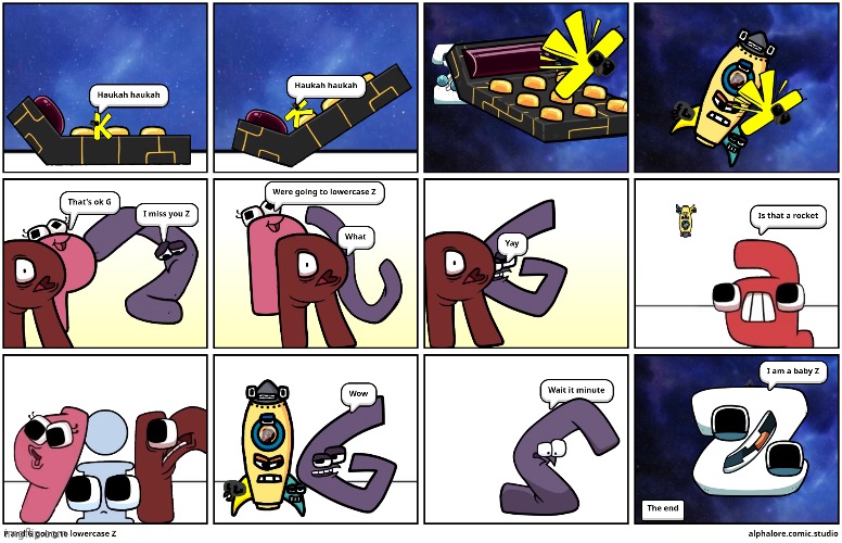Comic made by alphabet lore - Imgflip