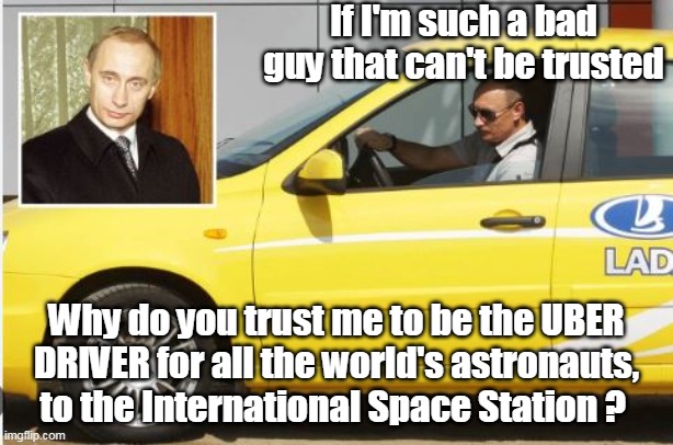 Has 7 potential "Hostages" 254 miles straight up - Imgflip