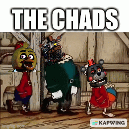 2 of the chads are gone - Imgflip