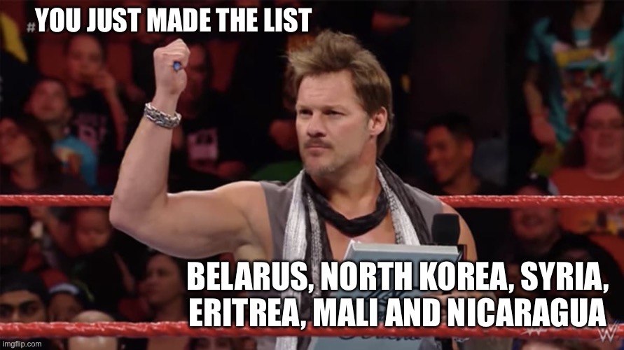 You just made the list - Imgflip