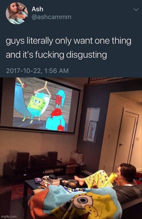 Image tagged in guys literally only want one thing and it's fucking disgusting - Imgflip