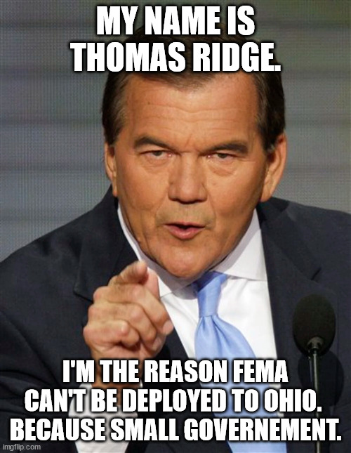 He sponsored the Stafford Act. Which limited FEMA to natural disasters and set a minimum amount ...