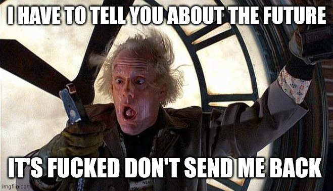 Doc Brown Clock - Imgflip