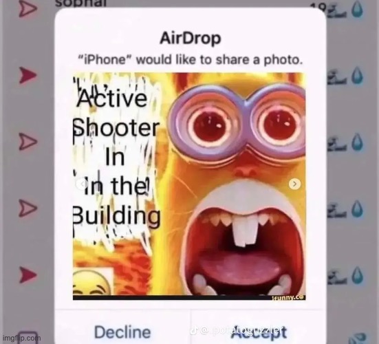 Bruh who airdropped me this - Imgflip