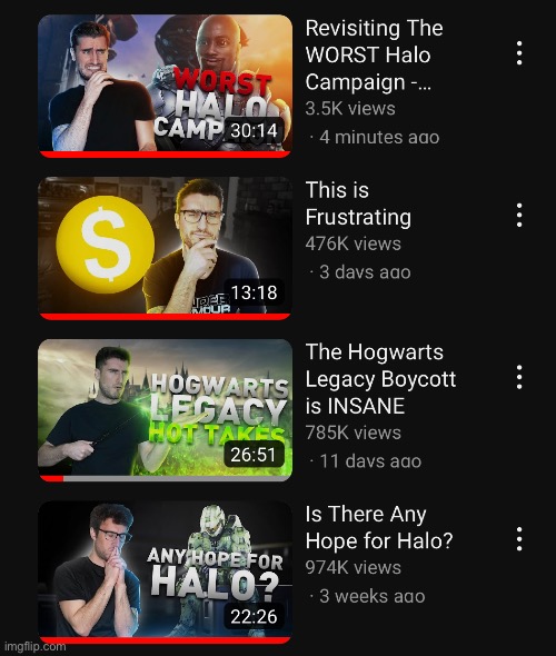 Act Man got real lazy with his thumbnails. They all look the same ...