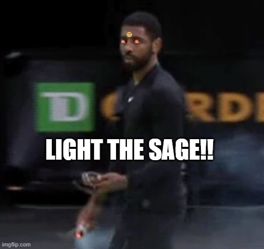 Kyrie Irving Light the Sage - Imgflip