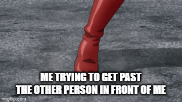 OK im gonna go right-Wait no thats my right-yeah i meant ur right-fine ...