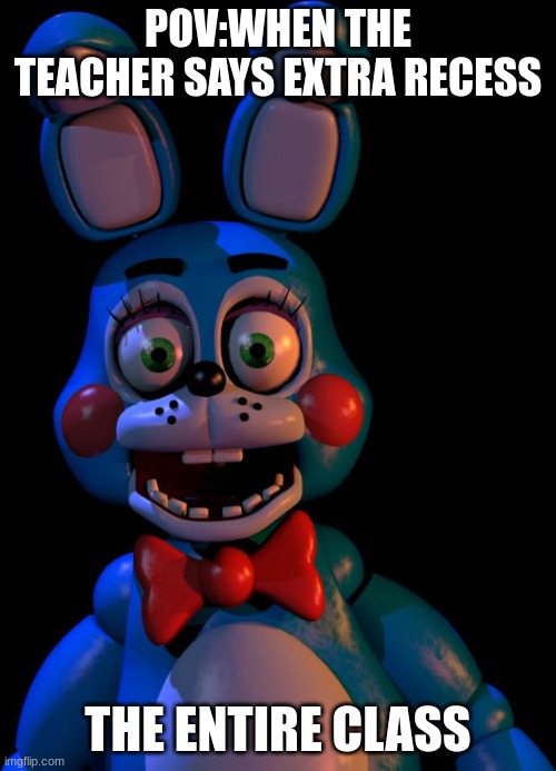 Toy Bonnie FNaF - Imgflip