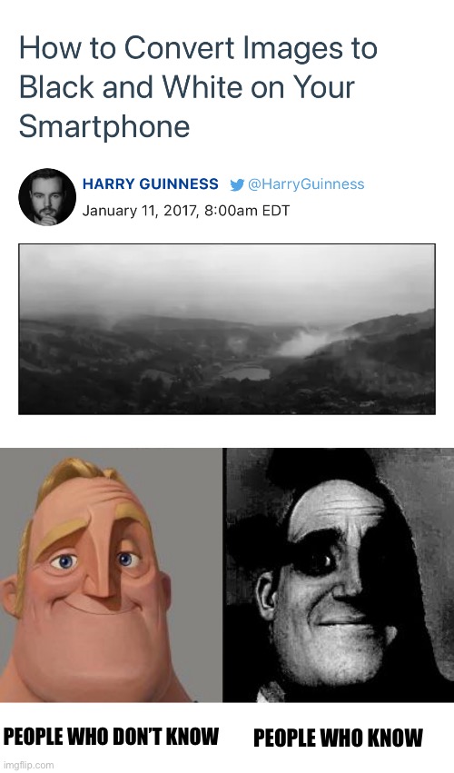Image Tagged In People Who Don t Know Vs People Who Know memes antimeme