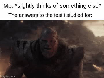 and then after the test I REMEMBER THEM - Imgflip