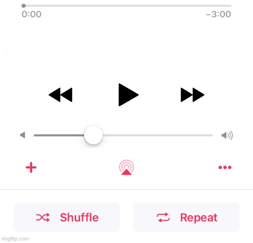Empty Apple Music Template Blank Template Imgflip