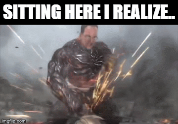 Senator armstrong punching raiden - Imgflip