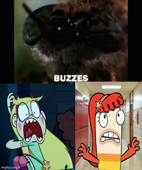 Wormy Scares Star (SVTFOE) And Bea (Fish Hooks) - Imgflip