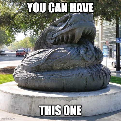 Never forget that horrid MLK tribute statue. - Imgflip