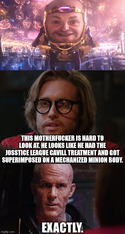 Wade and Weasel talk about MODOK's MCU design - Imgflip