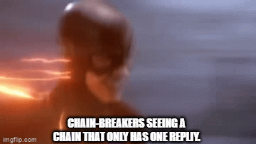 Those dang chain-breakers! - Imgflip
