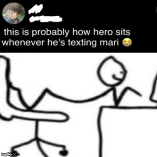 stick dude should fall - Imgflip