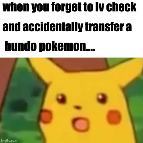 Surprised Pikachu Meme - Imgflip