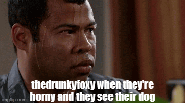 Sweating Jordan Peele - Imgflip