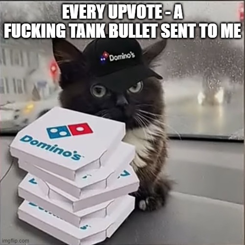 Image tagged in dominos cat - Imgflip
