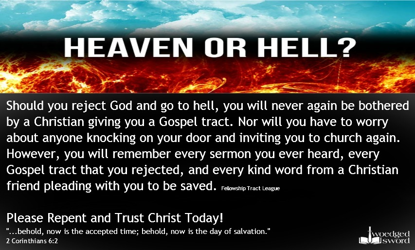 Heaven or Hell? The choice is yours. - Imgflip