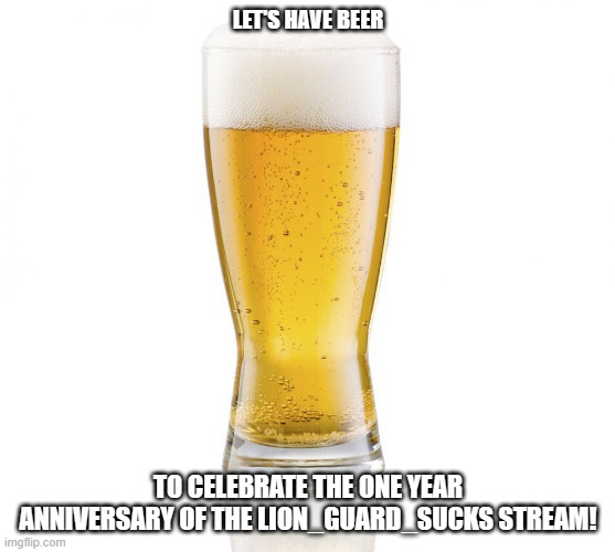 Glass of Beer - Imgflip