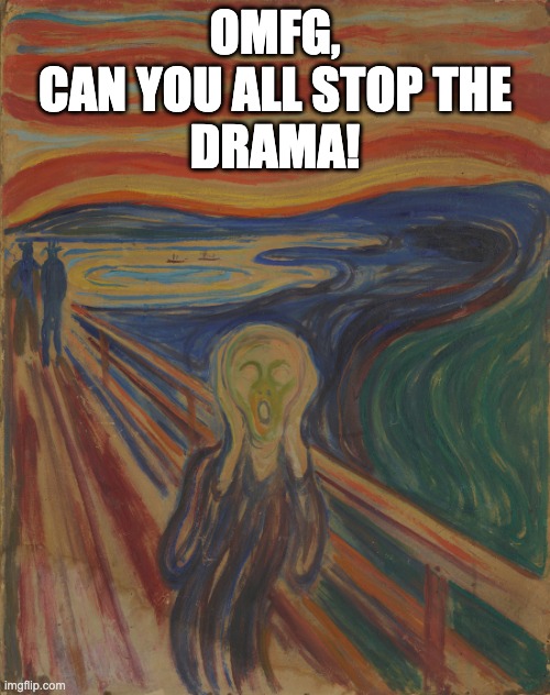 The Scream - Imgflip