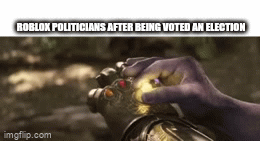 It's a Roblox politician for voting - Imgflip