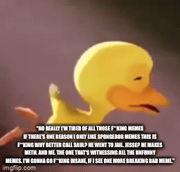 Crying duck - Imgflip