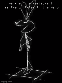 I like fries - Imgflip