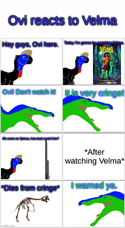 Ovi watches cringe and dies.mp3 - Imgflip