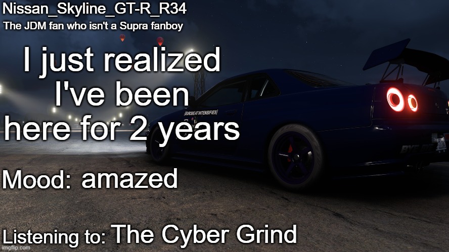 Nissan_Skyline_GT-R_R34's announcement temp V2: - Imgflip