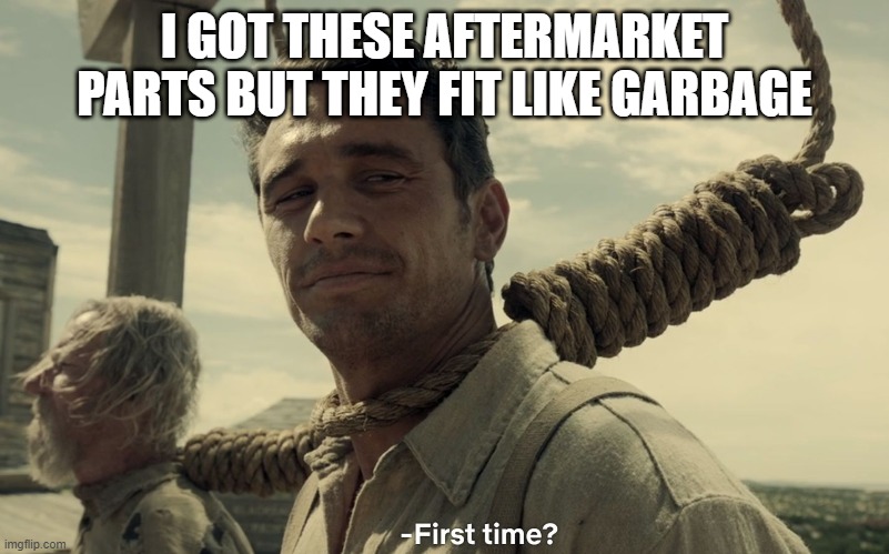 first time - Imgflip