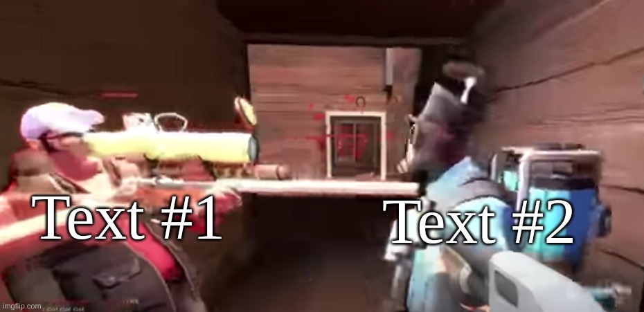 New template, 'point blank sniper' - Imgflip