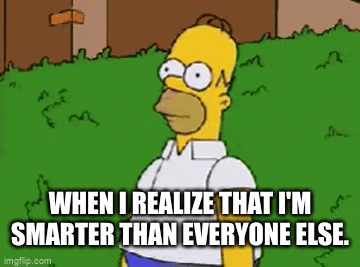 Smart Homer - Imgflip