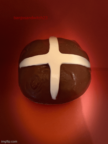 hot cross bun egg LOL - Imgflip