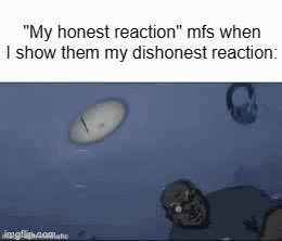 my dishonest reaction to that misinformation - Imgflip