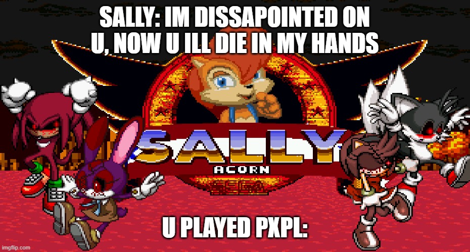 Sally is dissapointed on u - Imgflip