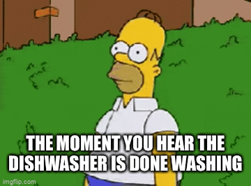 The dreaded chore - Imgflip