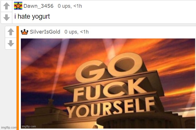 Average msmg comment section - Imgflip