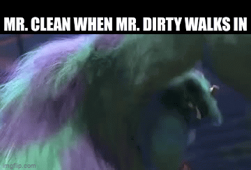 Scared Sully - Imgflip