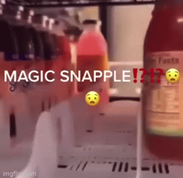 MAGIC SNAPPLE? - Imgflip