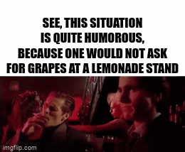 patrick bateman nodding - Imgflip