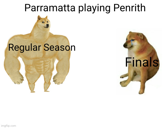 Buff Doge vs. Cheems Meme - Imgflip