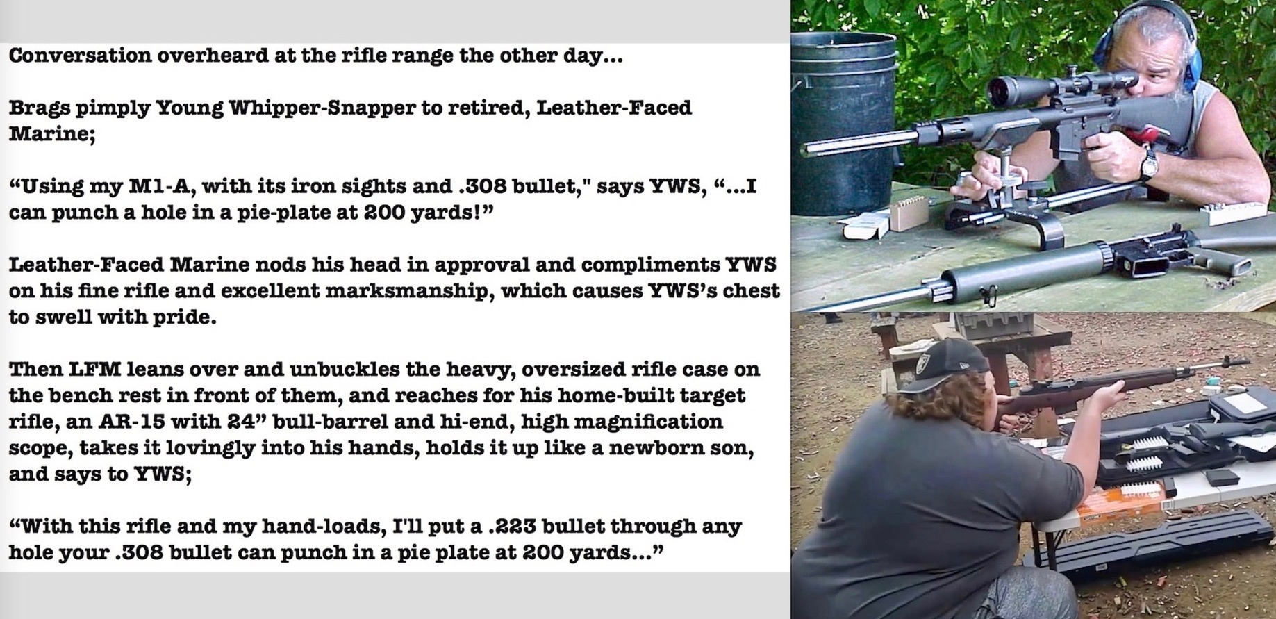 This is why we love Crusty Old Jarheads so much. - Imgflip