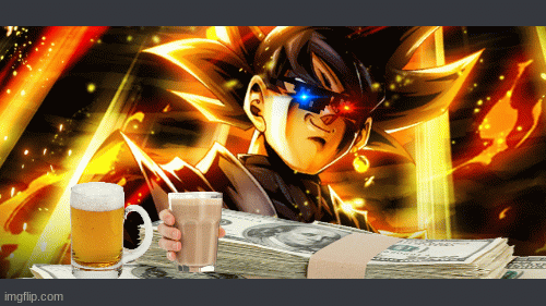 goku black drip - Imgflip